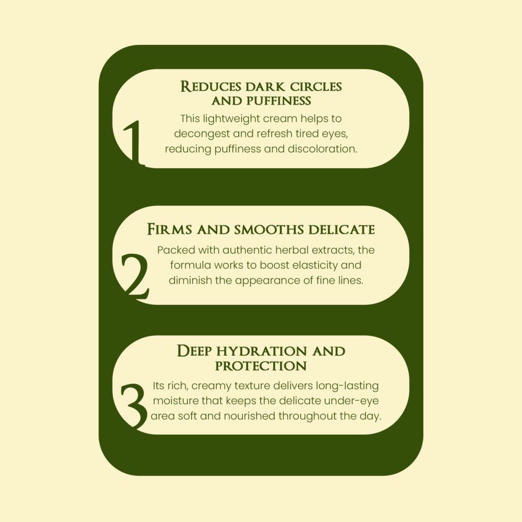 Biseka Herbal Under Eye Cream - Biseka